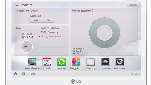 LG Upgrades AC Smart IV VRF Central Controller | HPAC Engineering