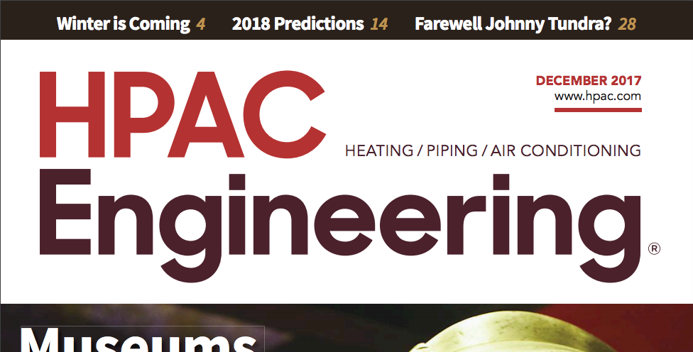 December 2017 Digital Edition | HPAC Engineering